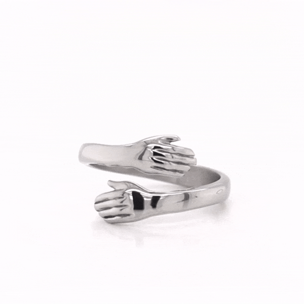 Stainless Steel Hug Ring | Wholesale Jewelry | Wholesale Jewelry Website