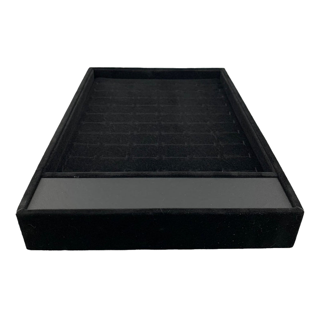 60 Slotted Black Ring Display Tray Dsp0001 | Wholesale Jewelry Website
